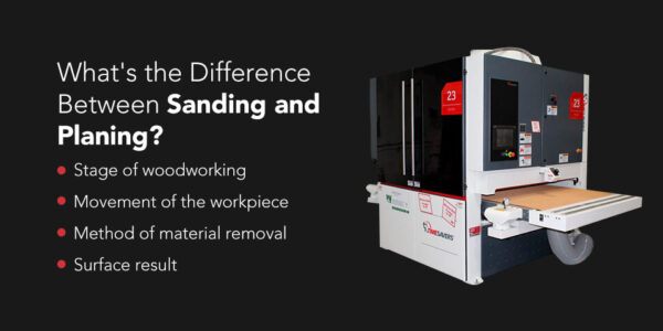 Sanding vs. Planing: What's the Difference for Woodworking?